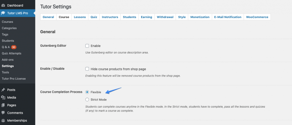 Tutor LMS Update: New Course Completion Settings, Quiz Validation, and ...