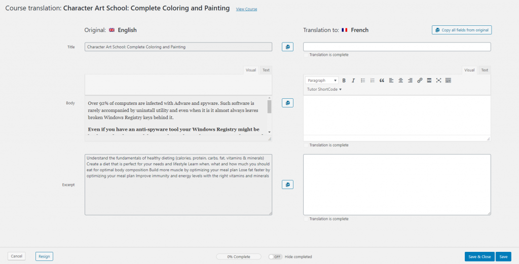5 Easy Steps to Create a Rich Multilingual eLearning Platform | Tutor LMS