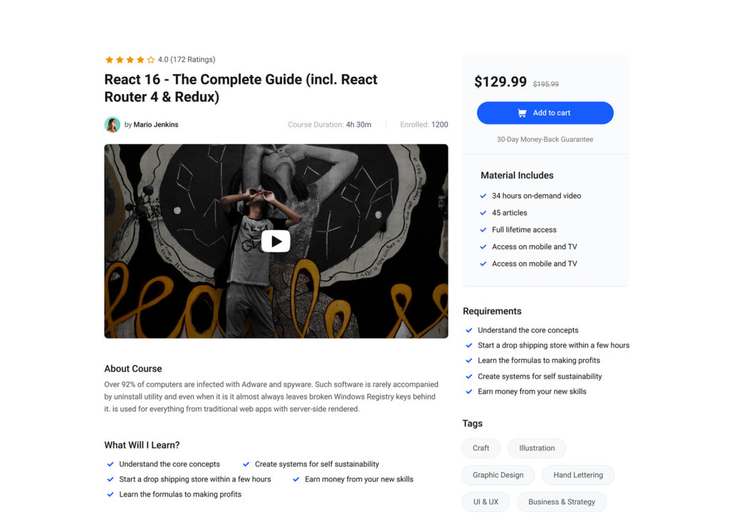 Introducing Tutor LMS Elementor Addons: Create Custom Course Page, Course Carousels, Course ...