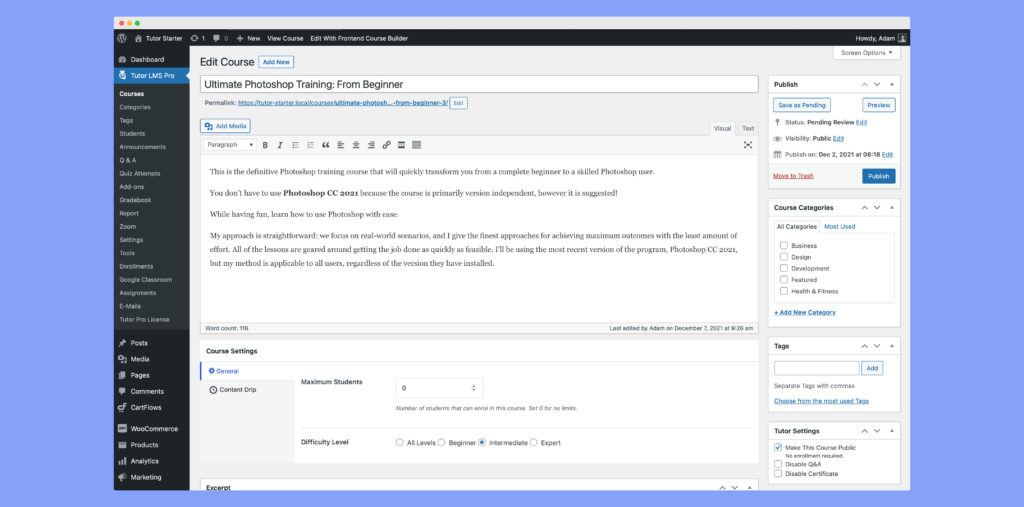 How to Take Live Classes Using Tutor LMS and Google Classroom | Tutor LMS