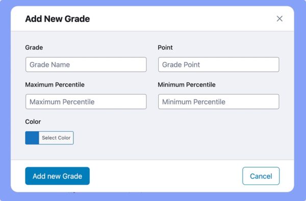 How to Create a Custom Grading Scale in Tutor LMS | Tutor LMS