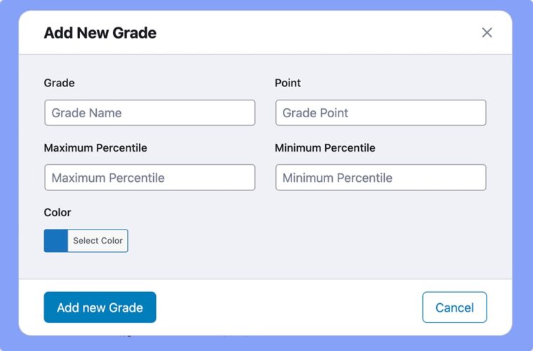 How to Create a Custom Grading Scale in Tutor LMS | Tutor LMS