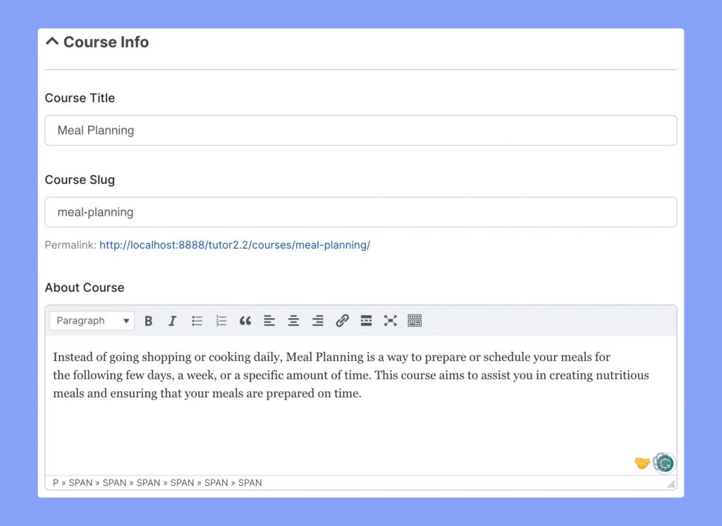How to Create Courses on the Frontend in WordPress | Tutor LMS