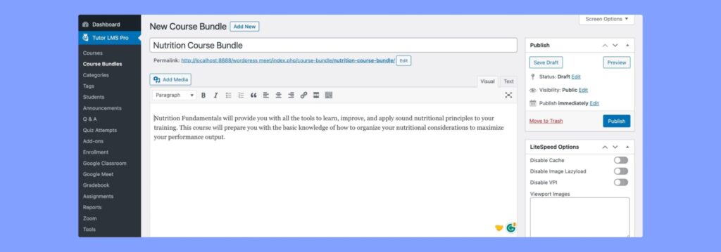 How to Create and Sell Course Bundles Using Tutor LMS | Tutor LMS